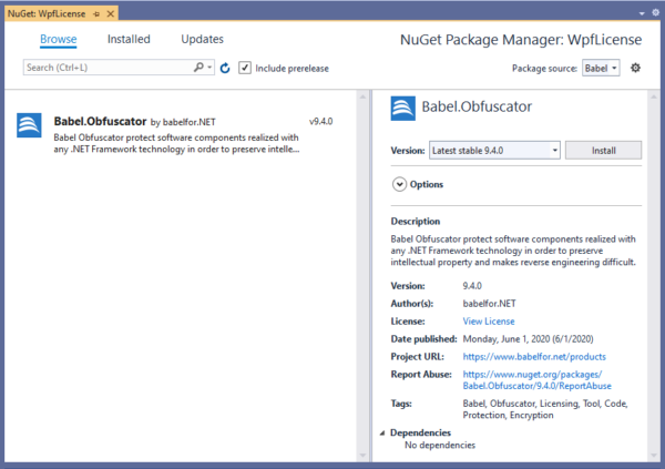 How To Configure Babel Obfuscator On Devops Babelfor Net